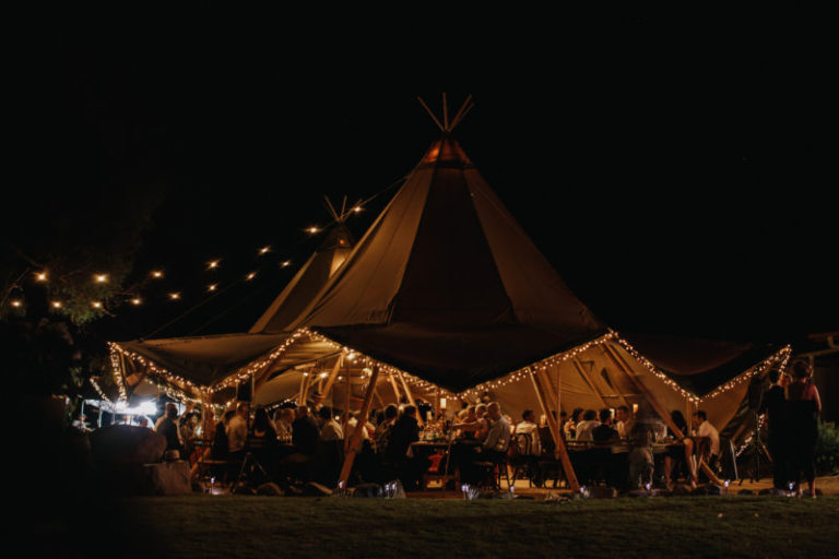 5 Reasons to Hire a Tipi for your Outdoor Wedding Reception - W Events ...